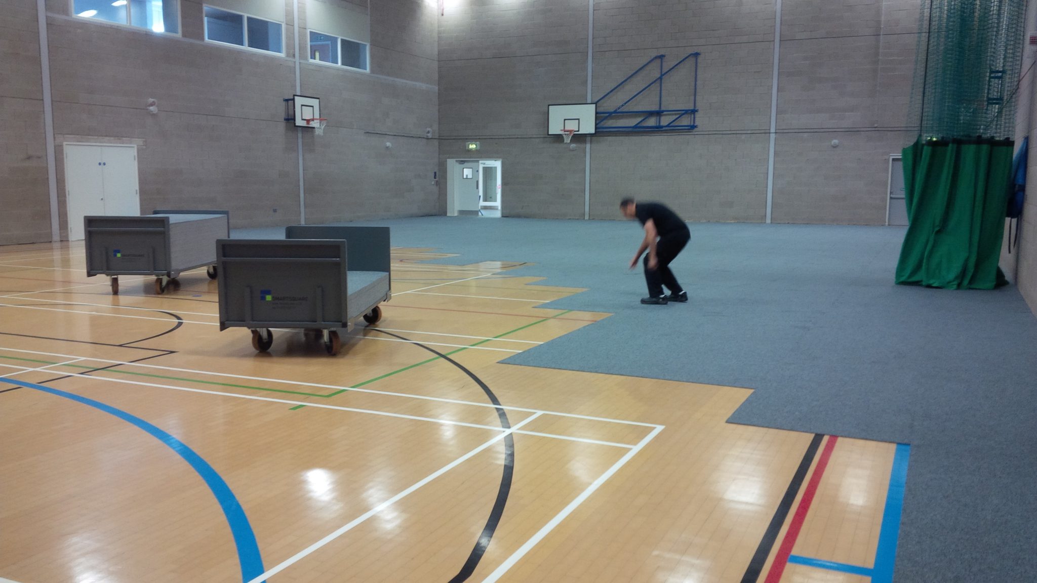 School Hall Flooring Protection UK - School Smart